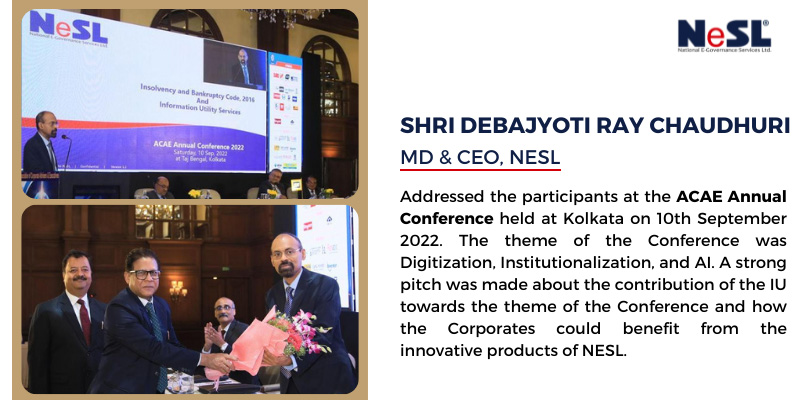 NeSL- National E-Governance Services Ltd » The MD & CEO of NeSL ...