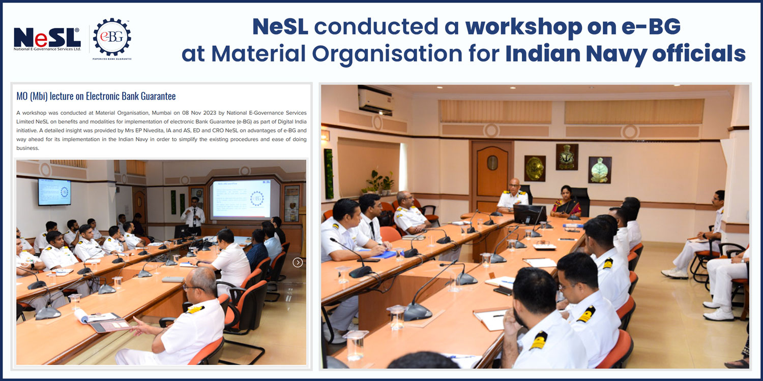 NeSL- National E-Governance Services Ltd » NeSL conducted a workshop on ...